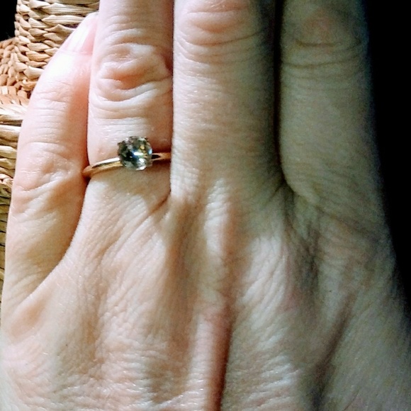 Jewelry | Natural Turkish Diaspore 1k Gold Engagement Ring | Poshmark